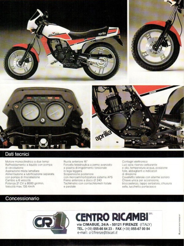 STX 125 – TIPO STX 125 – 125 Stradali