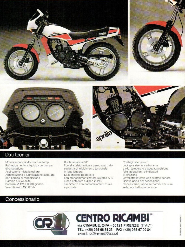 STX 125 – TIPO STX 125 – 125 Stradali